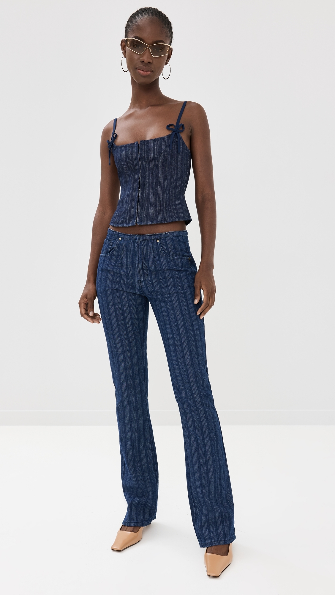 LIONESS Lioness Charismatic Stripe Jeans